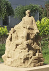 Famous resin bust & sculptures & statues sand printing competitive to bronze sculpture without MOQ