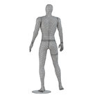 Garment Factory Clothing Shop Window Display Male Mannequins 3D Printing Service With Eco-Friendly Material