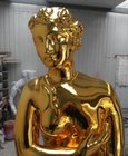 Golden effect bespoke custom gooddess sculpture or statue