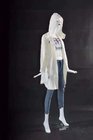 Skinny Fashion Window Display Mannequins 3D Printing Service With Eco-Friendly Material