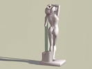 Custom elegant godness statue From China 3D Printer Factory