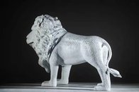 Custom  Lion statues good for public place for recreation plaza or zoo