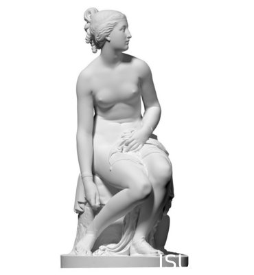Gypsum effect bespoke personified gooddess sculpture or statue