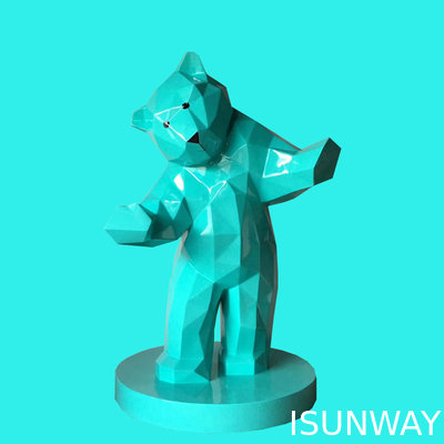 Cost competitive eco-friendly Bespoke Big Symetric bear Sculpture or Statue Fast Printing