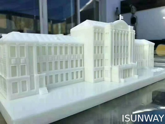 3D Printer famous Building Models display in cafe 3D Printing Rapid Prototyping Service